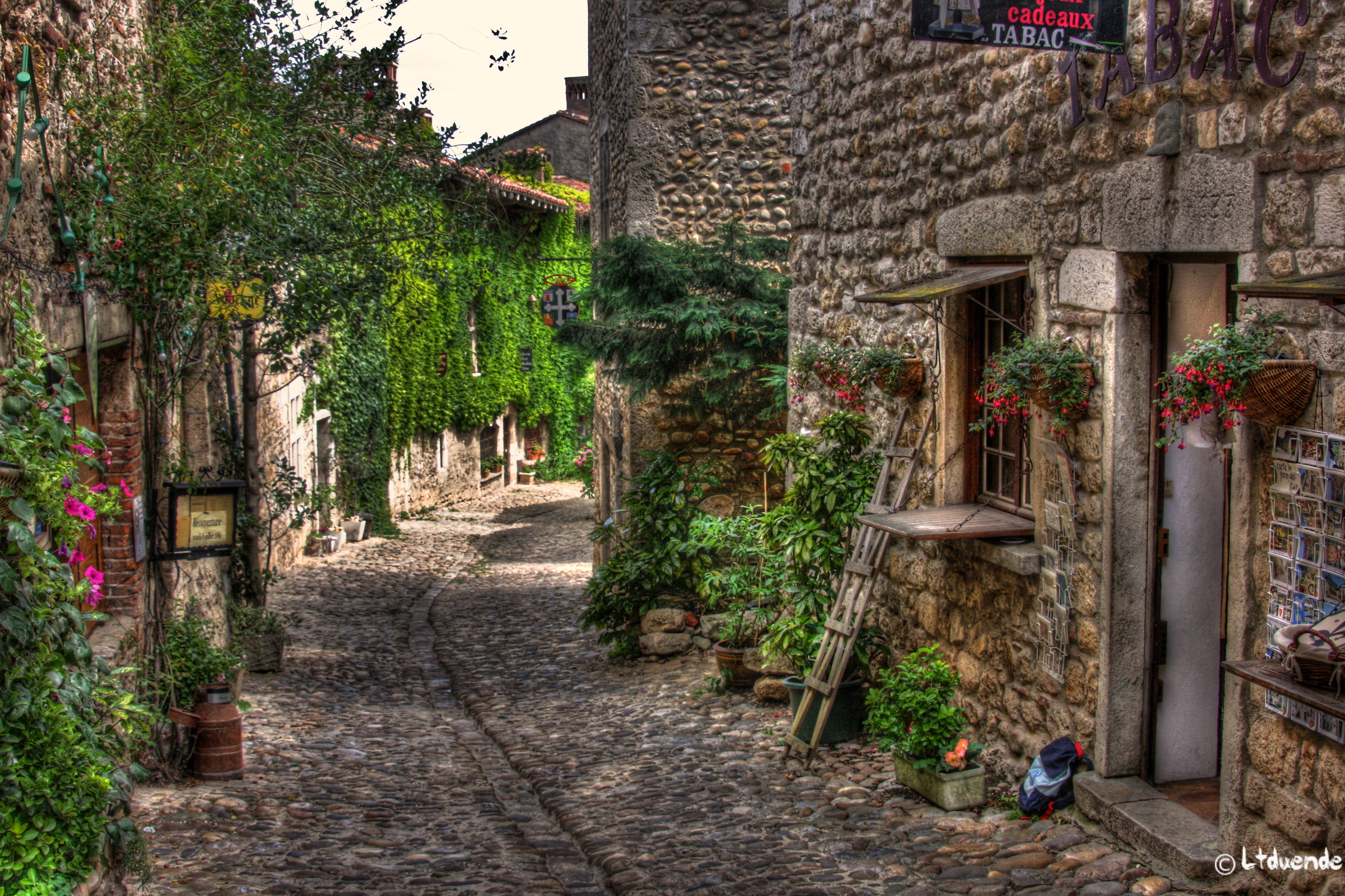 A 1h de Lyon ... Pérouges, la cité médiévale